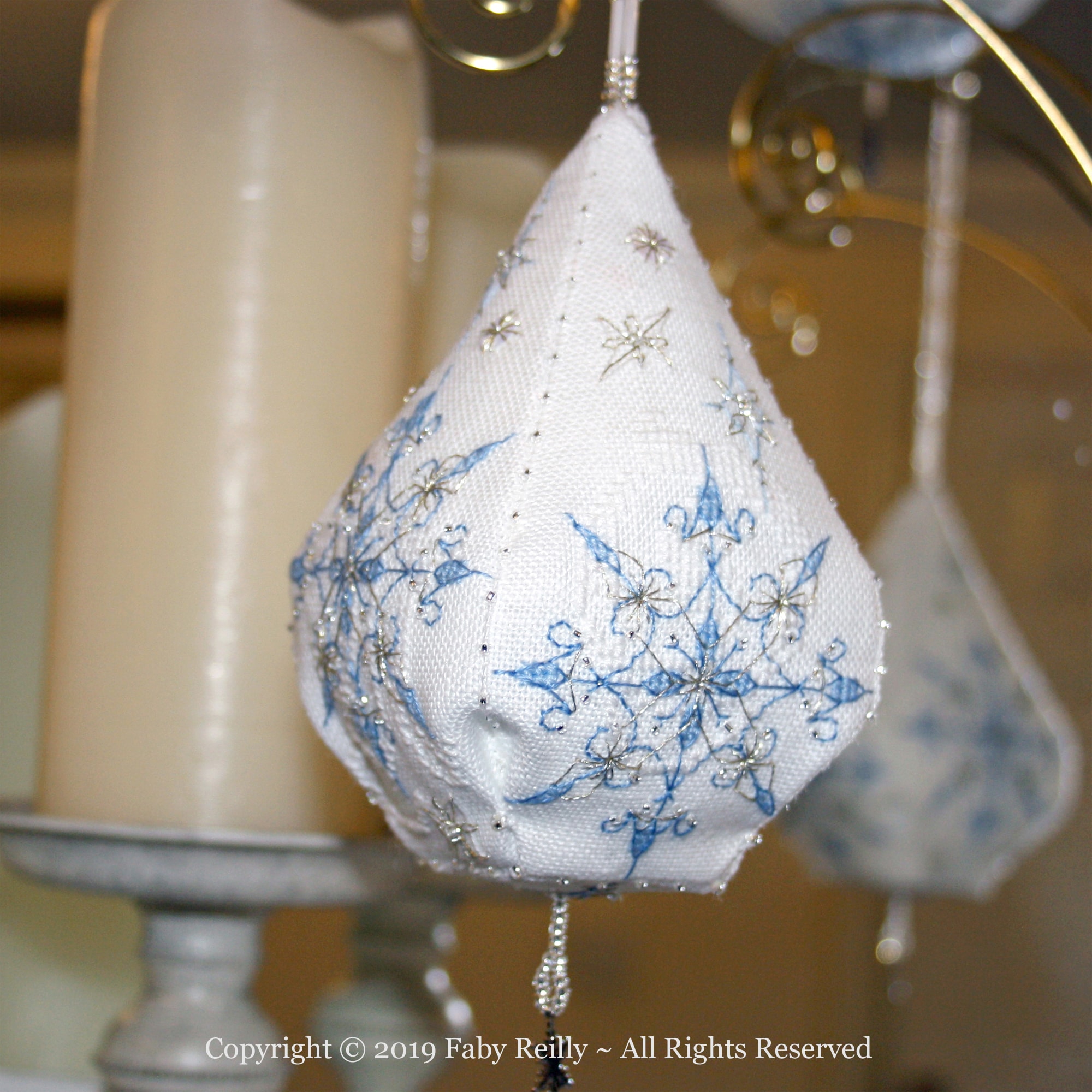 Frosty Pendeloque - Faby Reilly Designs